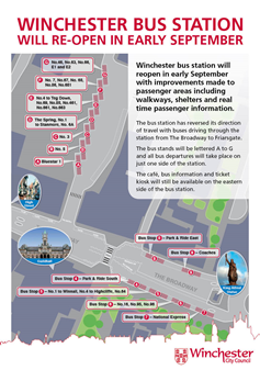 New Winchester bus routes in operation from next week - Winchester City ...
