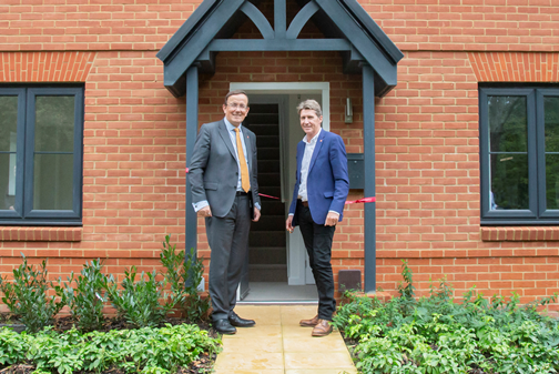 Council Cuts Ribbon on North Whiteley Homes - Winchester City Council