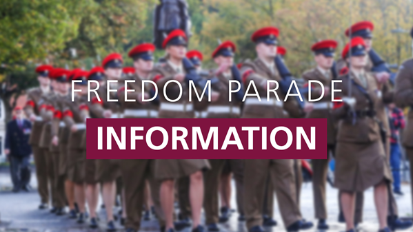 Freedom Parade Information 26 June - Winchester City Council